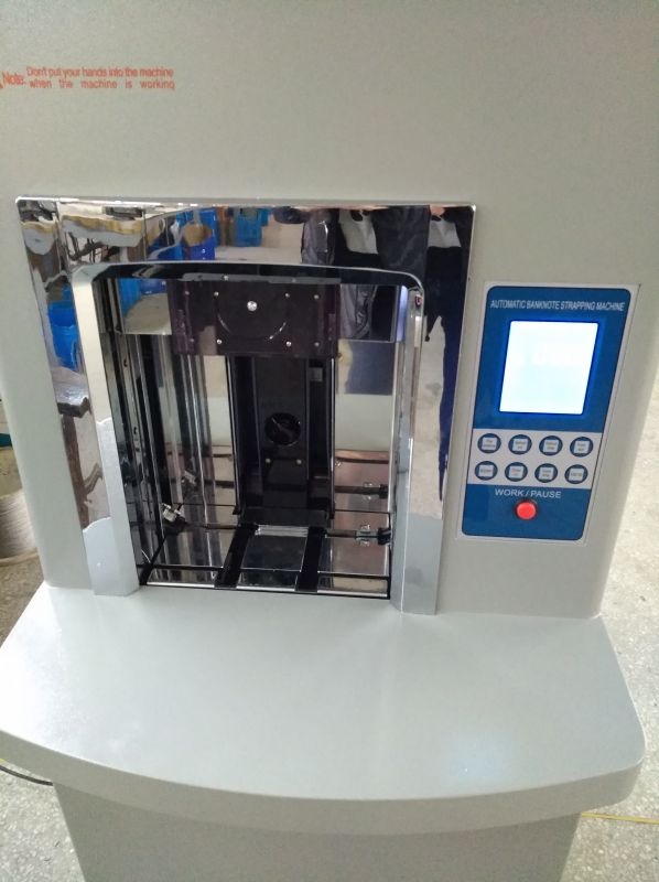 Fully Automatic Manual Paper Money Currency Banknote bill Strapping ...